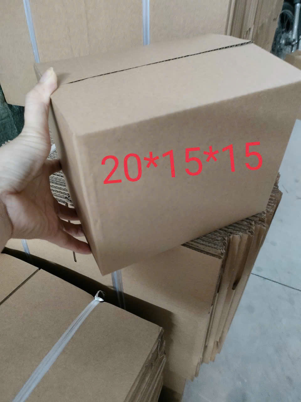 Thùng carton size 20x15x15 - Binh An Packing